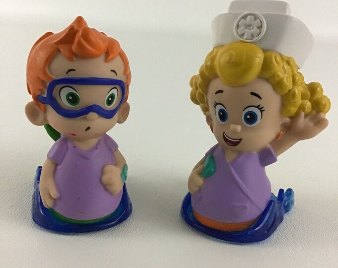 Nickelodeon Bubble Guppies Nurse Deema Nonny Get Well Wishes Roll N Go ...