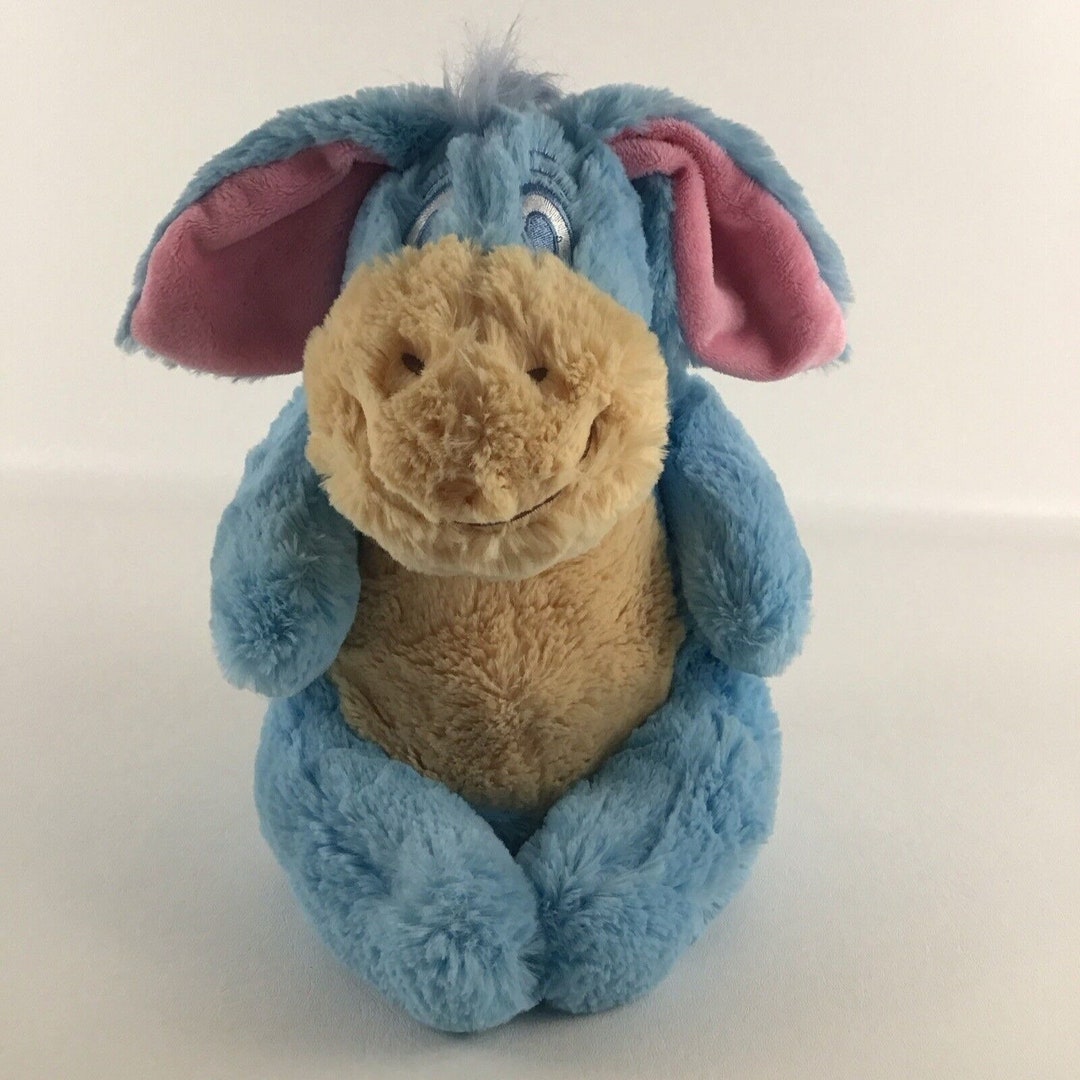 Disney Baby Babies Winnie the Pooh Eeyore 12" Plush Stuffed Animal Toy ...