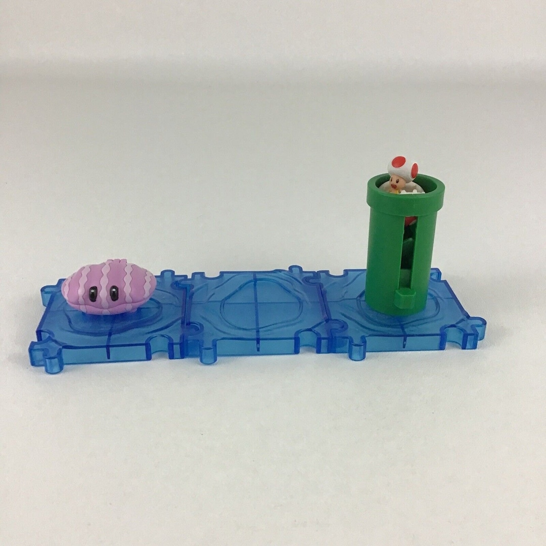 Nintendo Super Mario Bros Micro Land Red Toad Sparkling Water Tile ...