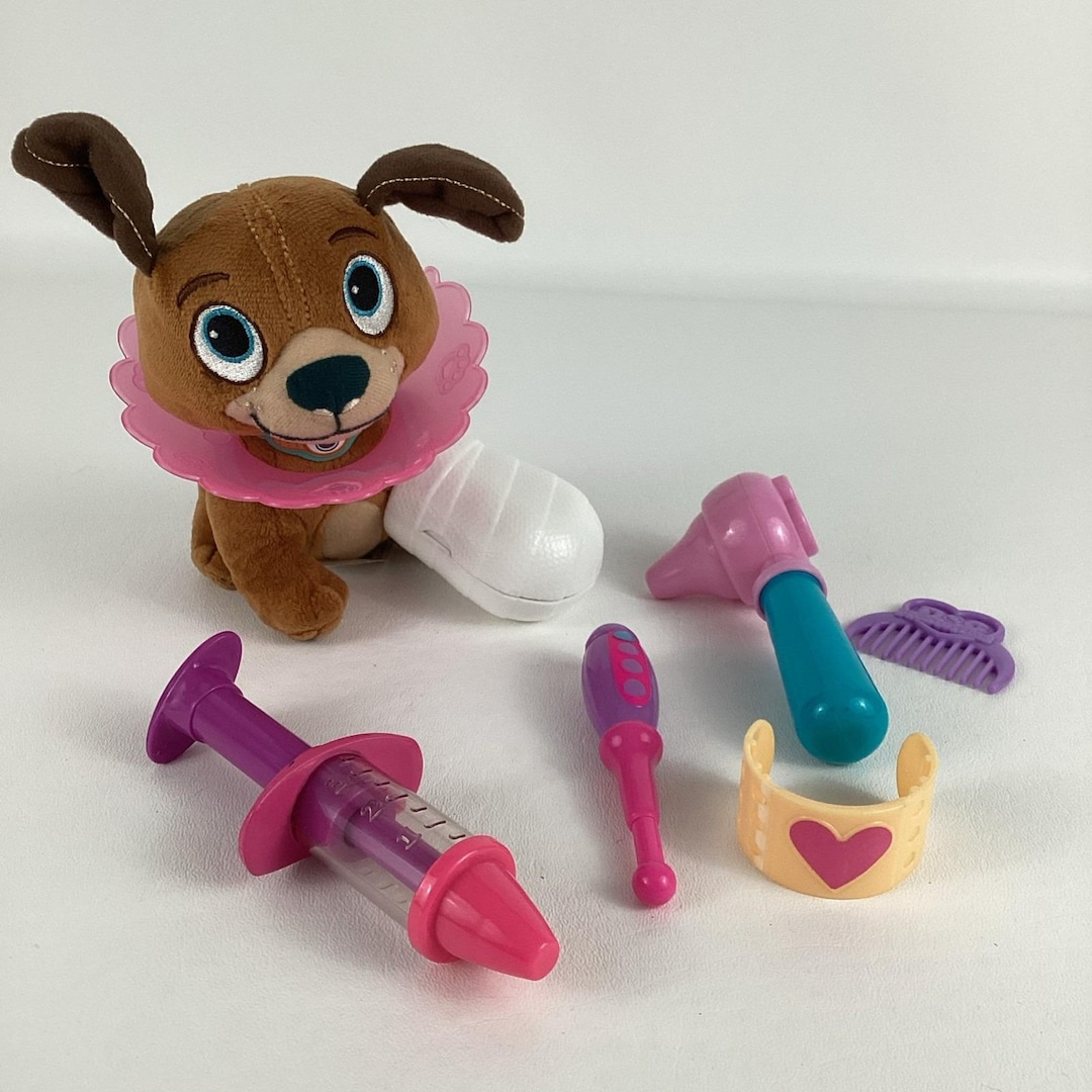 Disney Junior Doc Mcstuffins Pet Vet Doctor Kit Plush Stuffed Animal ...