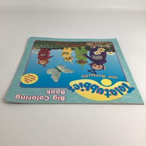 Teletubbies the Butterfly Big Coloring Book Tear Out Pages Dipsy Tinky ...