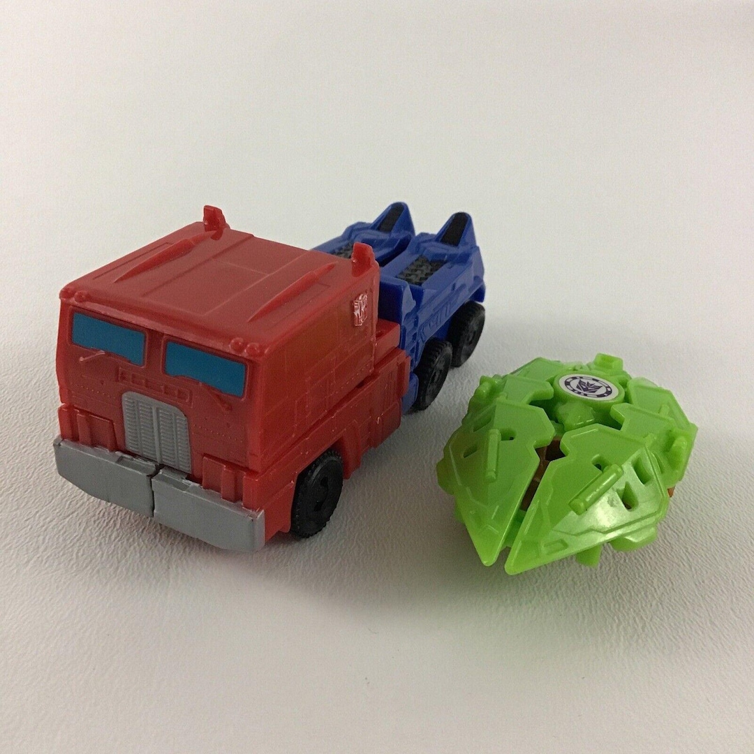 Transformers Autobots Optimus Prime Robots in Disguise Dragonus Figures ...