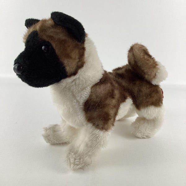 Akita Stuffed Dog - Etsy