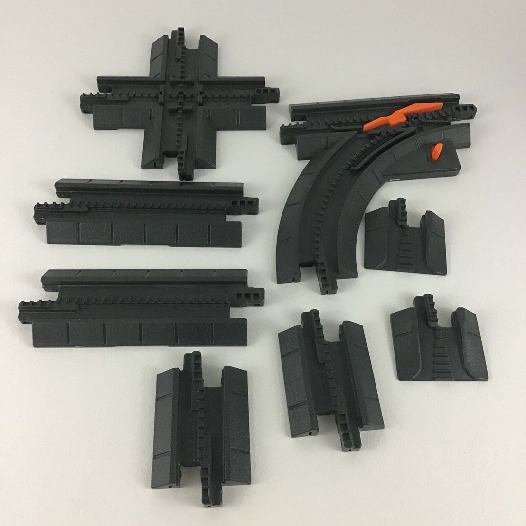 Geotrax Replacement Train Track Pieces Black Roadway Street - Etsy