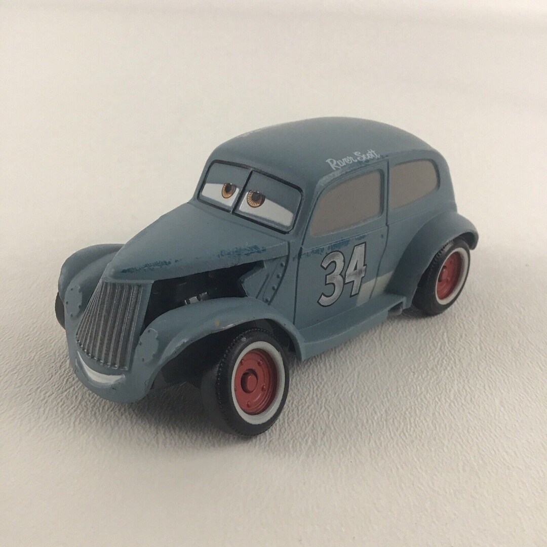 Disney Pixar Cars Heyday River Scott Die Cast 4" Car Vehicle Push Along ...