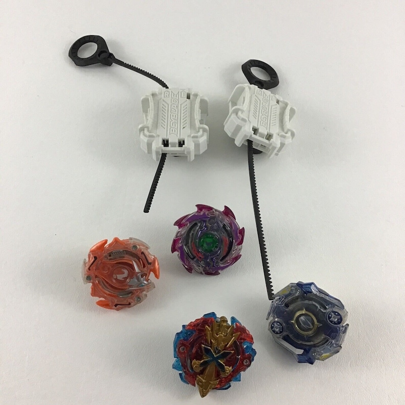 Beyblade Burst Odax Ifritor Excalibur Wyvron Spinning Top Launcher Toy ...