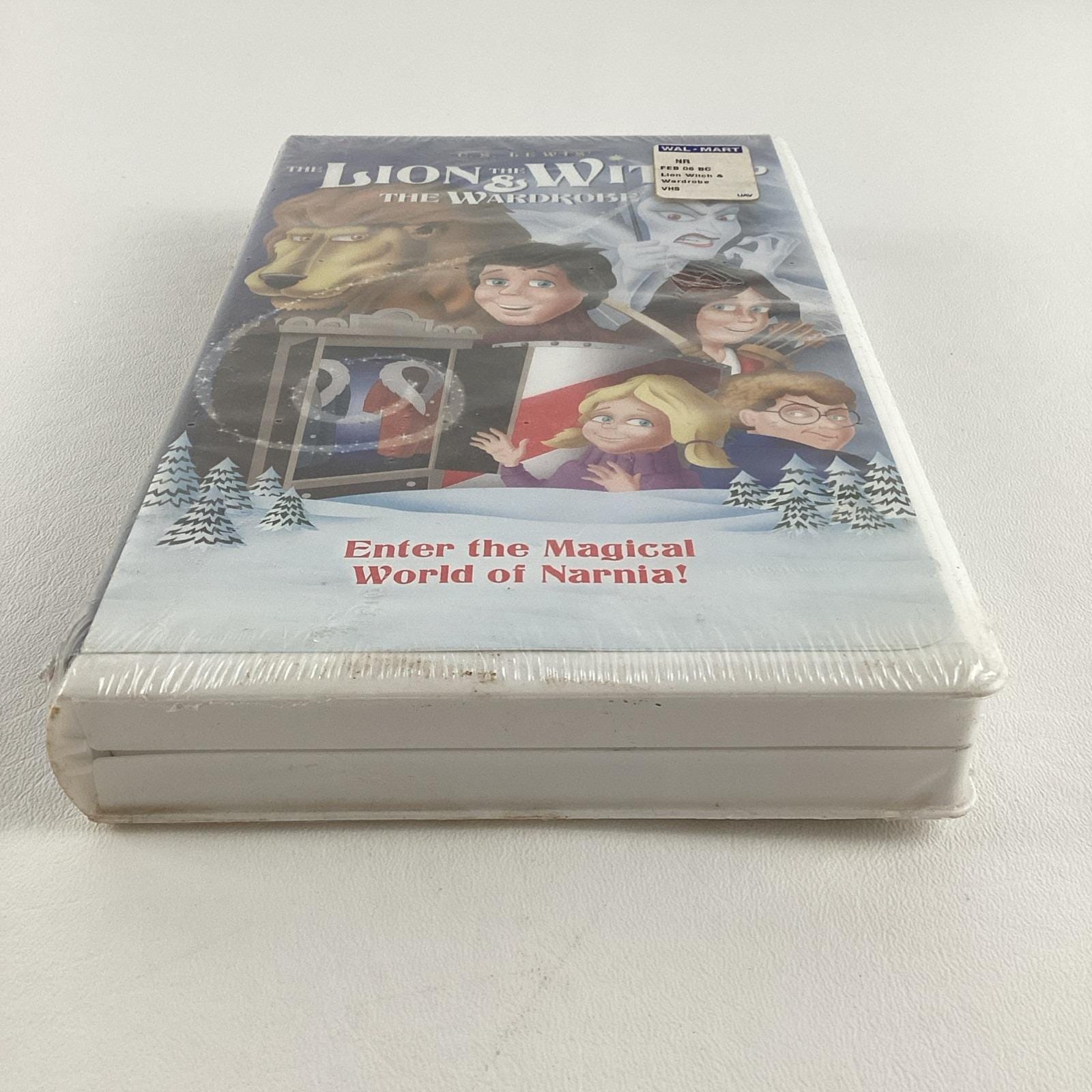 The Lion Witch Wardrobe Movie VHS Tape Narnia Animated Classic Sealed ...