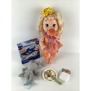 Baby Alive Doll Snackin Sara Super Snacks Eat & Poop Interactive Blonde Lot - Etsy