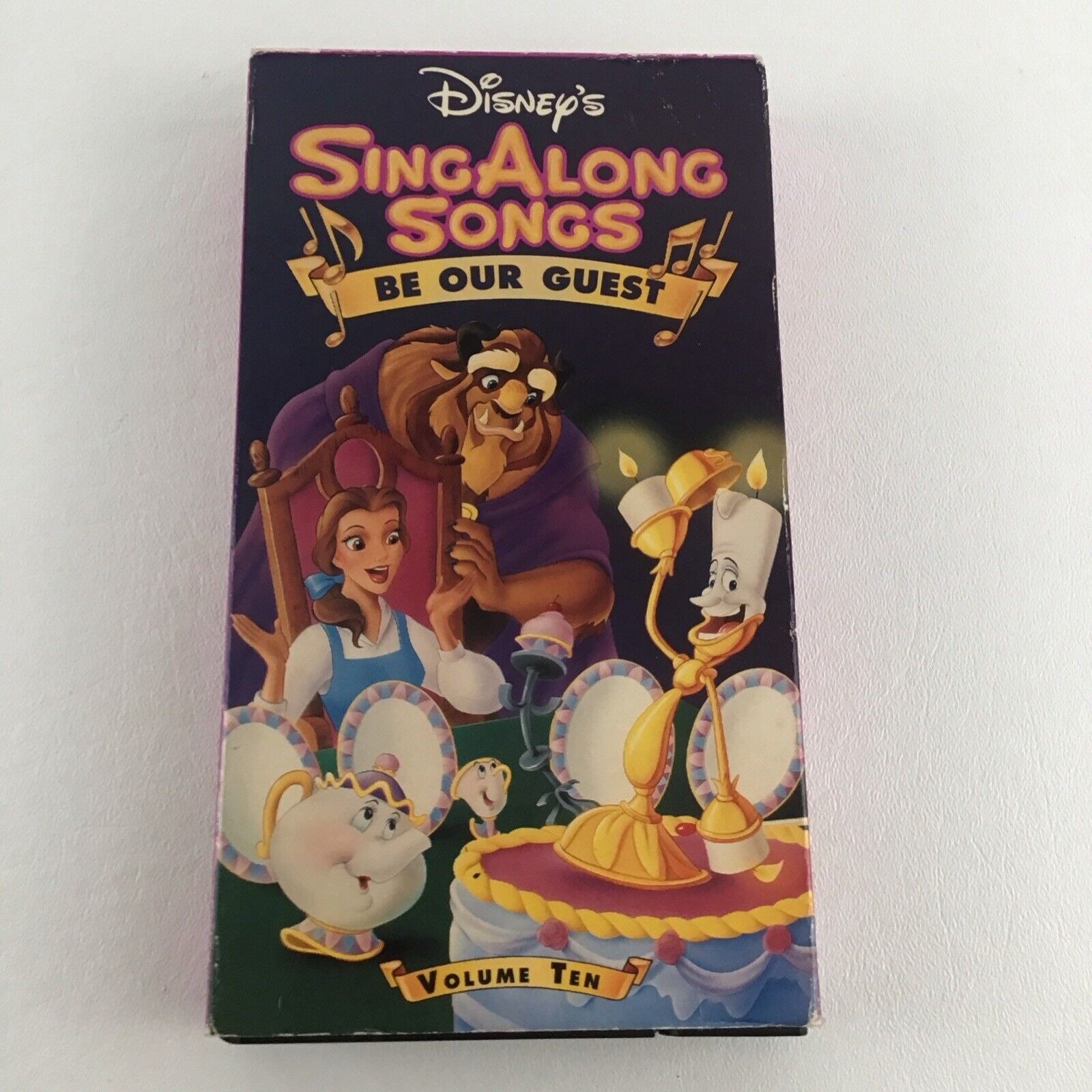 Disney Sing Along Songs Be Our Guest VHS Tape Beauty and the Beast ...