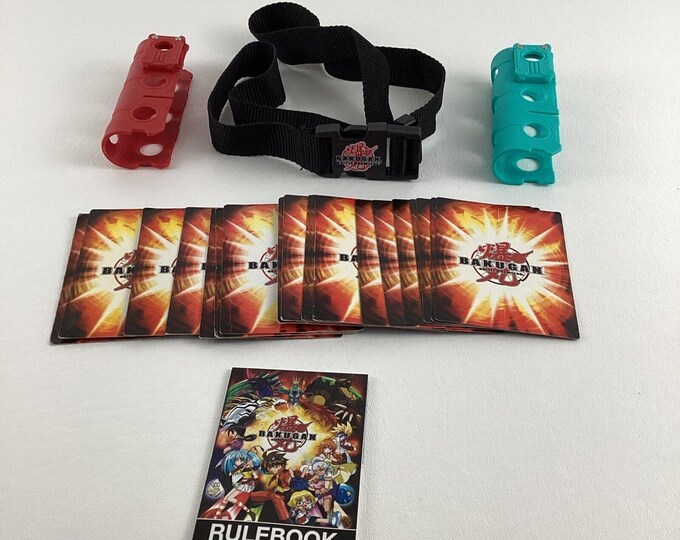 Bakugan Battle Brawlers Holders Carrier Belt Clip Trading Cards Lot ...