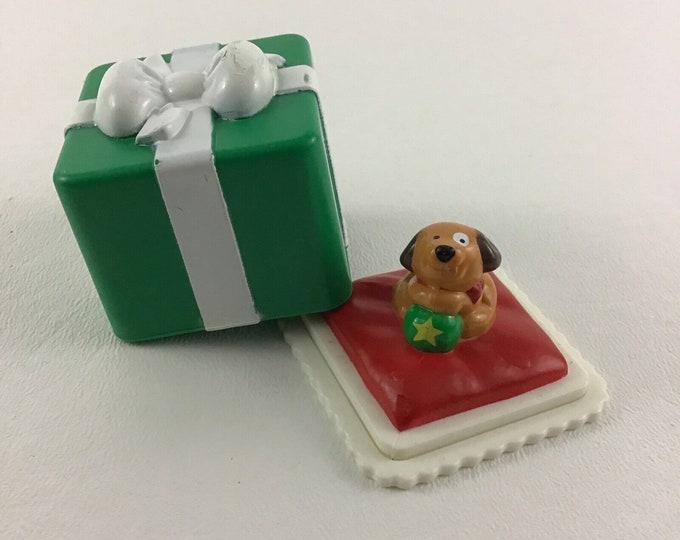 Fisher Price Little People Christmas Gift Wrapped Present Puppy Toy ...