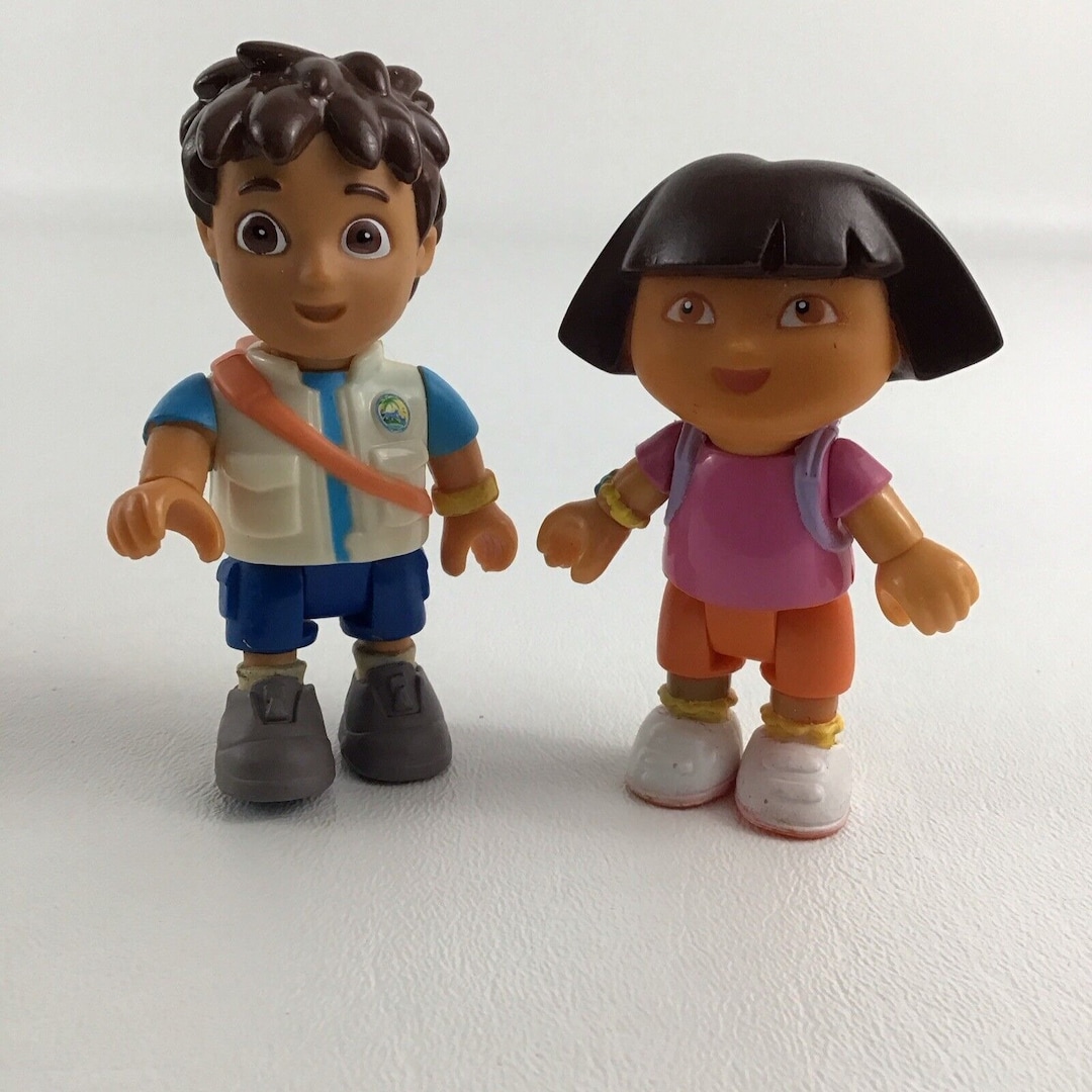 Mega Bloks Dora the Explorer Go Diego Building Toys Mini Figures ...