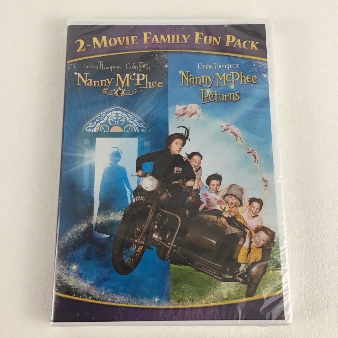 2 Movie Family Fun Pack DVD Nanny Mcphee Returns New Sealed Universal ...