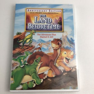 La tierra antes del tiempo Aniversario DVD Vintage Littlefoot Dinosaur ...