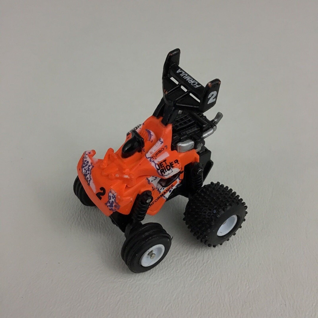 Micro Machines Vintage 1990 Galoob Monster Truck Spring & Steer Orange ...
