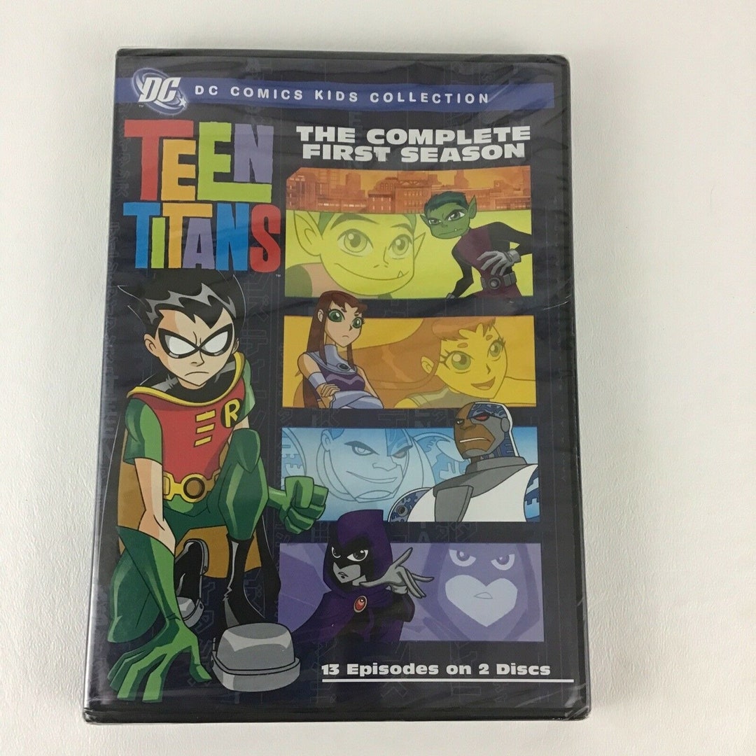 Teen Titans DVD Complete First Season DC Comics Kids Collection New ...