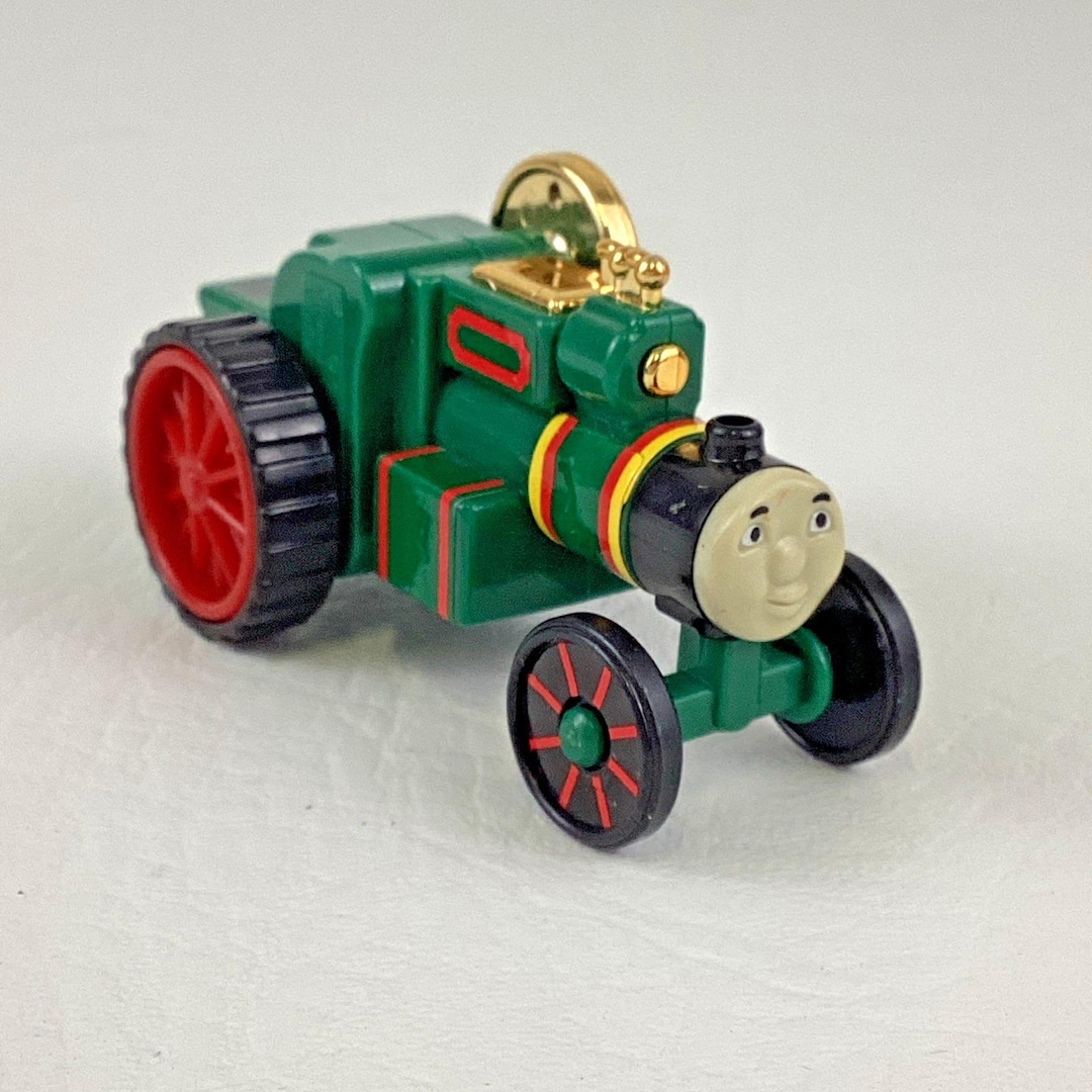 Thomas & Friends Trevor the Traction Train Engine Rare Bandai Vintage ...