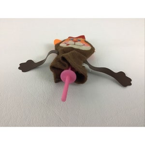 Peachy and Her Puppets Monkey Cloth Stick Puppet Vintage 1974 - Etsy