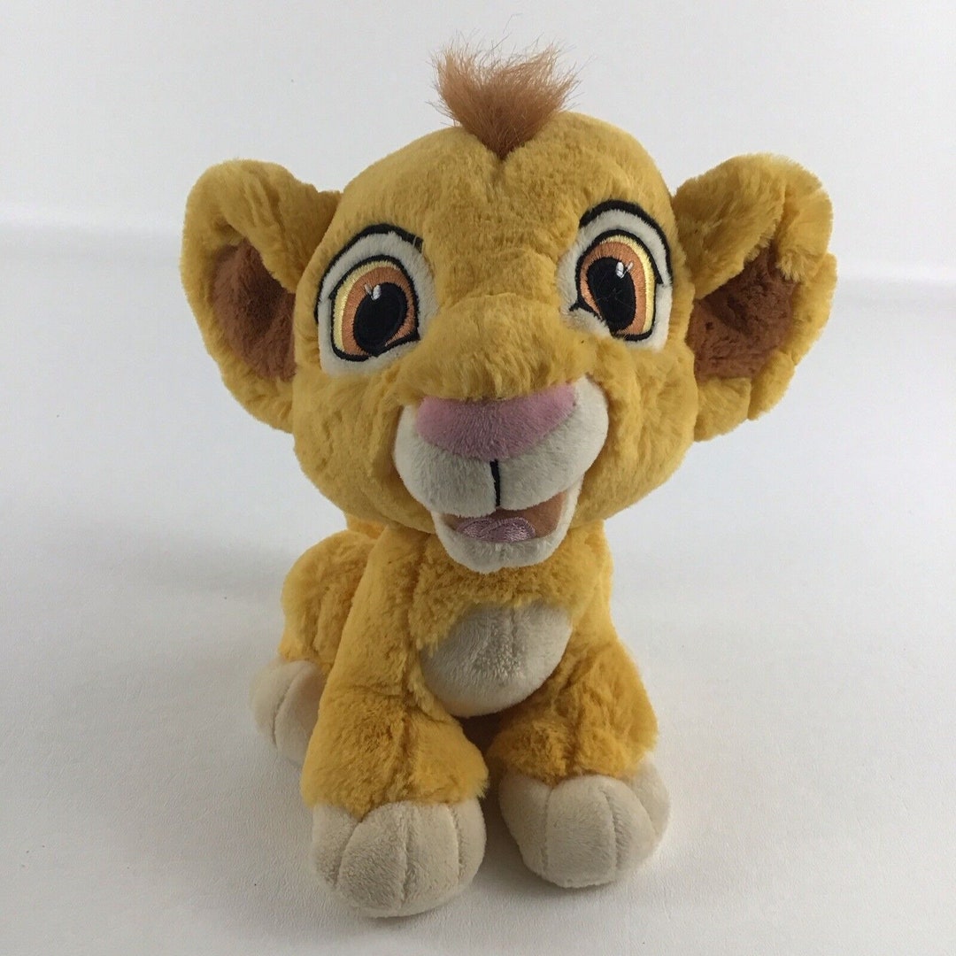 Disney Theme Parks the Lion King Simba Cub 8 Plush Stuffed Animal Toy ...