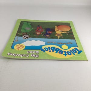 Teletubbies Big Coloring Book the Magic Cloud Tear Out Pages Tinky ...