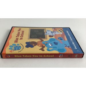 Nick Jr Blue's Clues DVD Blue Takes You to School Special Features ...