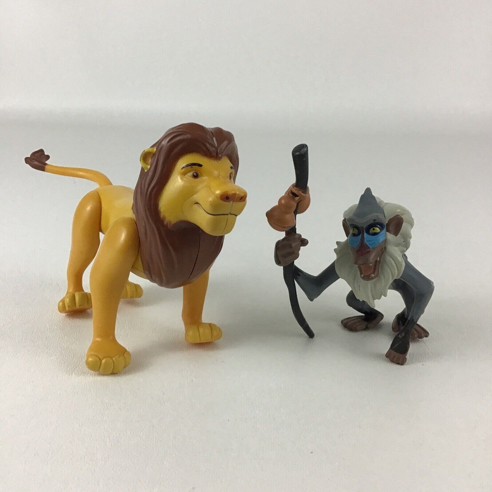 Disney Lion King Figures Adult Simba Rafiki Monkey 2pc Lot Toys Vintage 2000 Etsy Australia