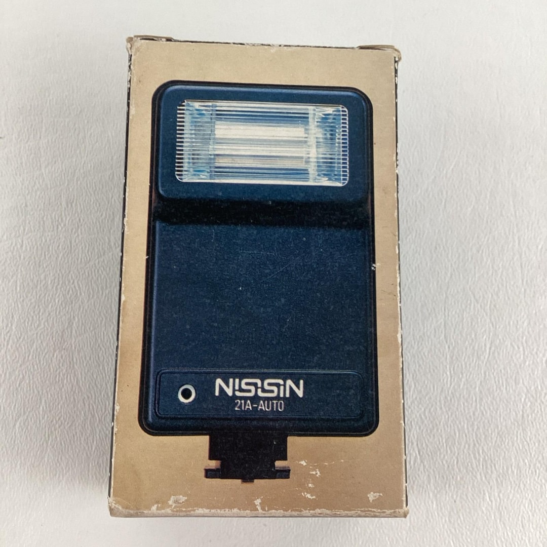 Nissin 21a-automatic Electronic Flash Camera Accessory Shoe Mount Mint ...