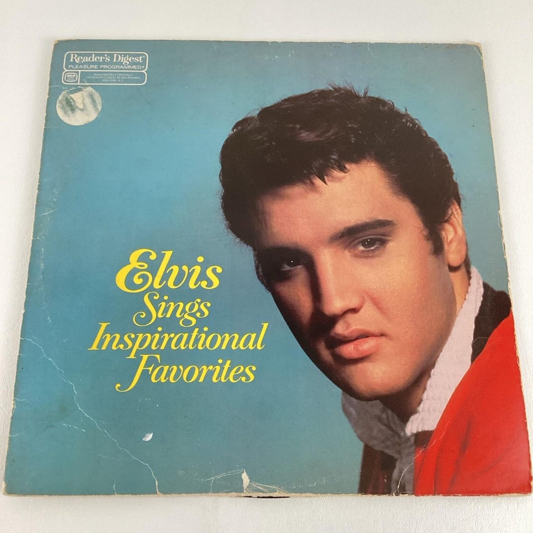 Elvis Presley Inspirational Favorites Vinyl Record Album LP Music ...