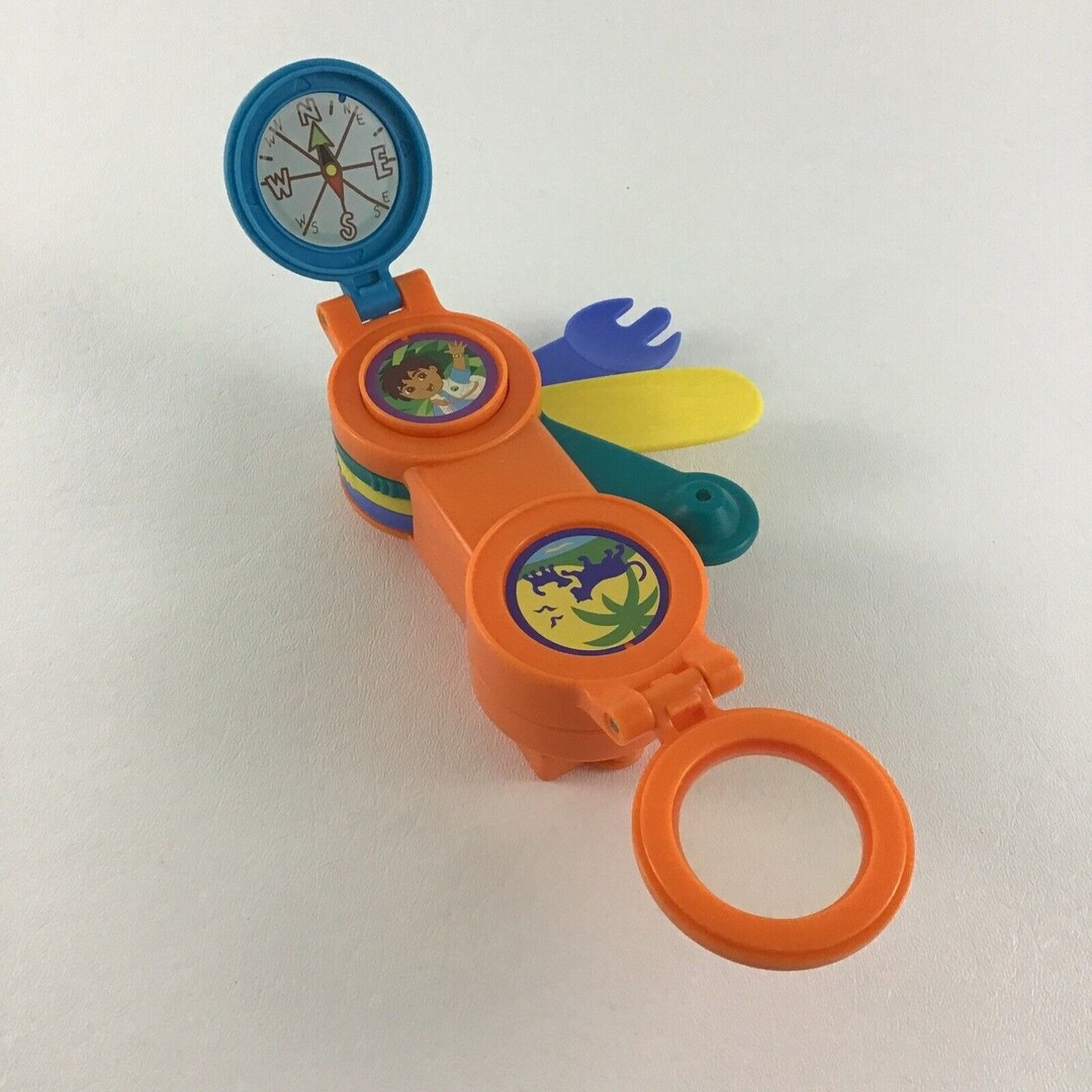Go Diego Go Adventure Set Talking Rescue Clip on Tool Compass 2004 ...