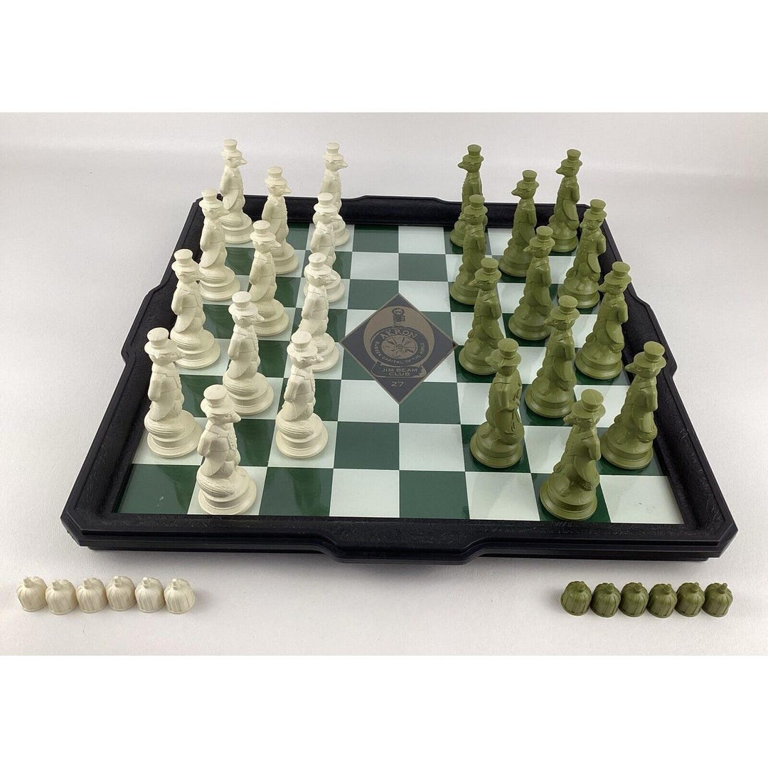 Jim Beam Club Checkers Akron Rubber Capital of the World 27 Tray ...