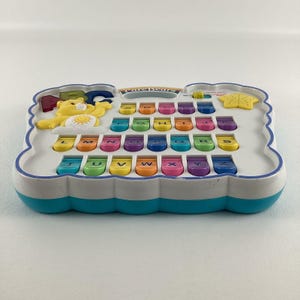 Care Bears Electronic Learning Toy ABC Letter Match Memory Game Vintage ...