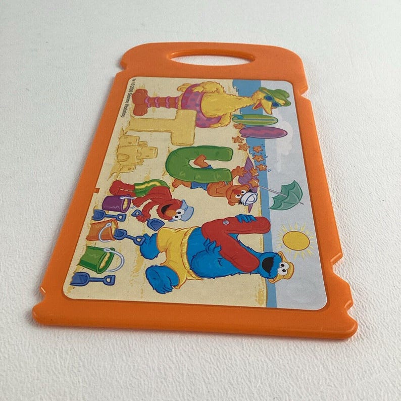 Sesame Street Elmo's Learning Fun Laptop Replacement Card Disc ...