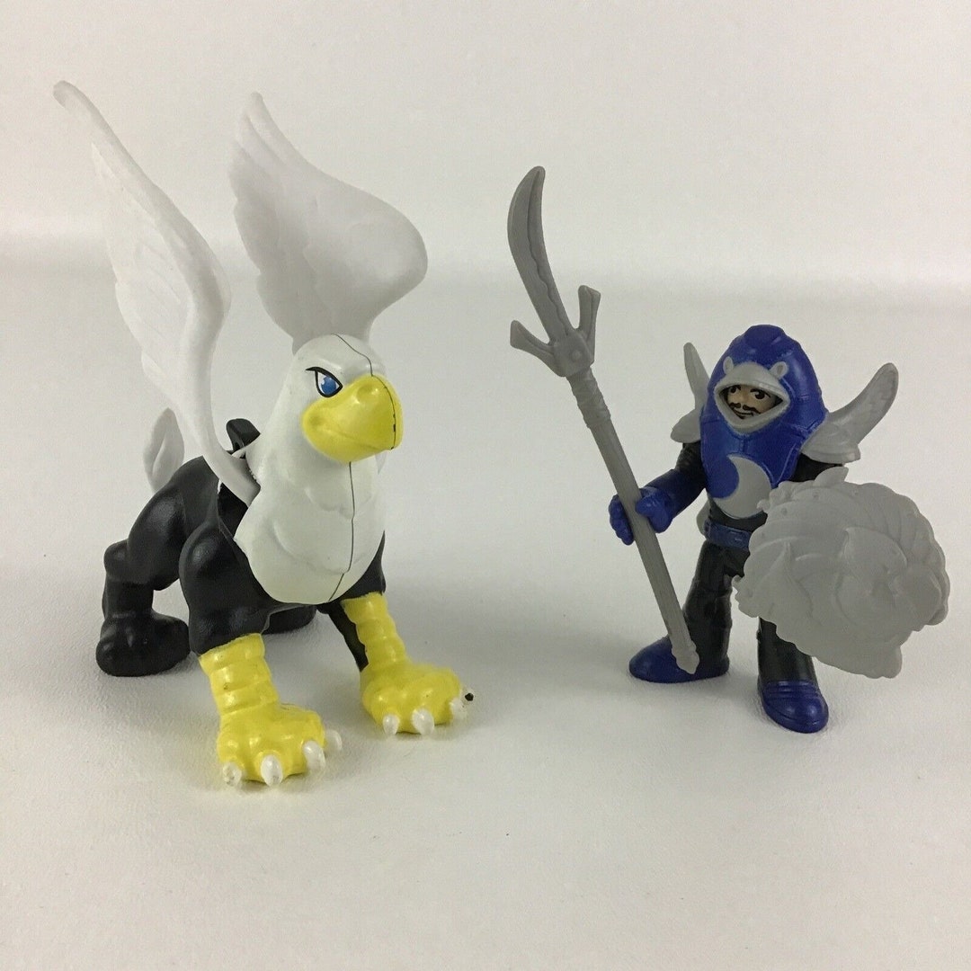 Fisher Price Imaginext Eagle Talon Castle Knight Phoenix Action Figure ...