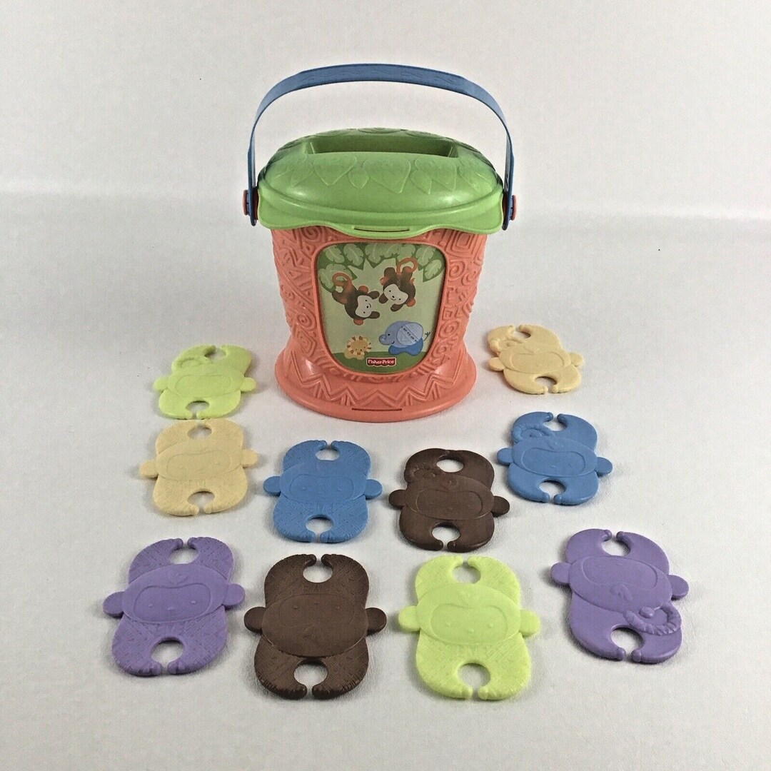 Fisher Price My Little Snugamonkey Linking Monkey Pal Carry Along ...