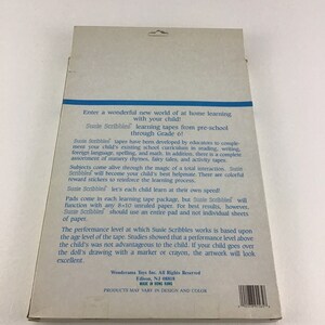 Susie Scribbles Connect the Dot Tape Crayons Pad Reward - Etsy