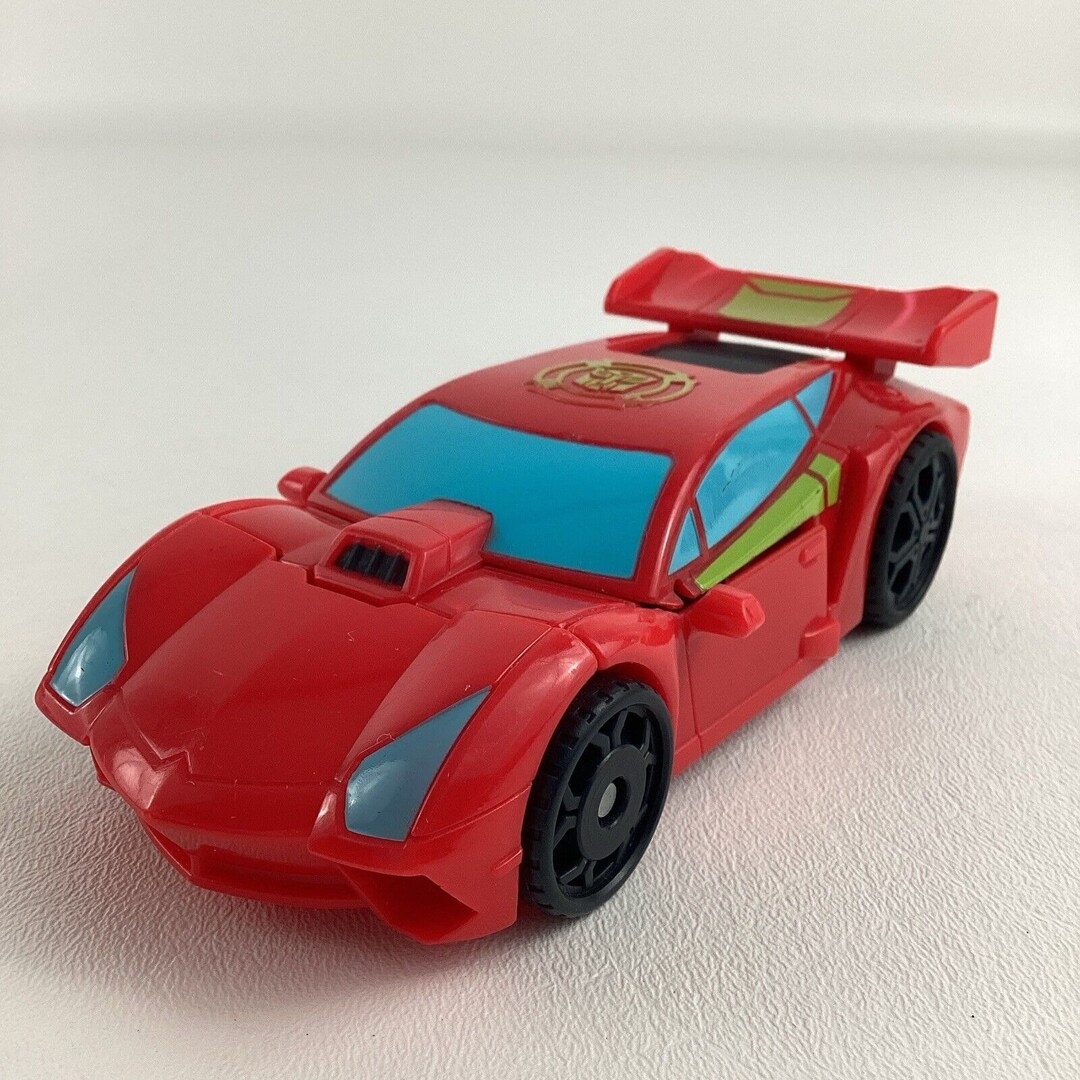 Playskool Heroes Transformers Rescue Bots Sideswipe Action Figure Pull ...