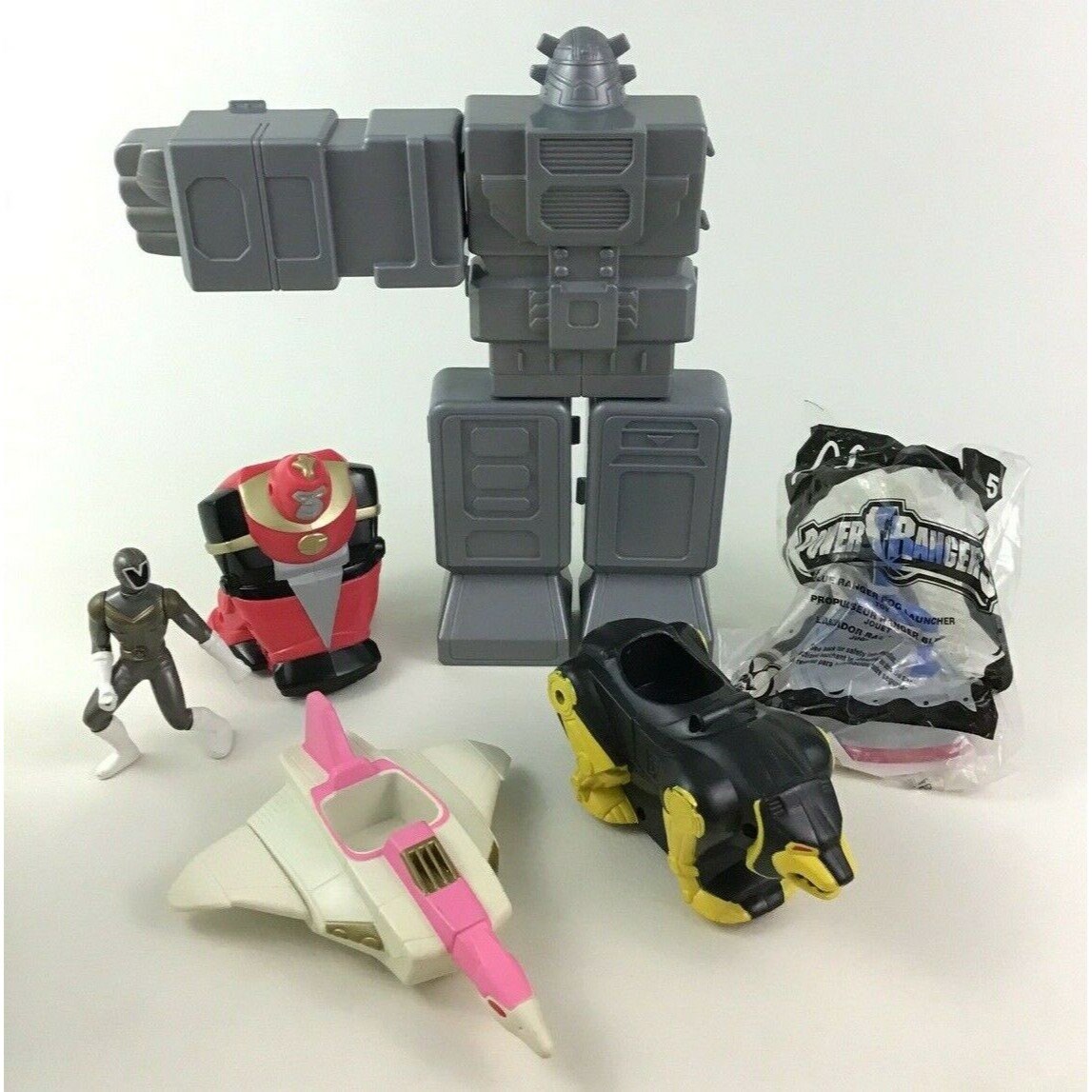 Power Rangers Lightspeed Rescue Titanium Ranger Megazord