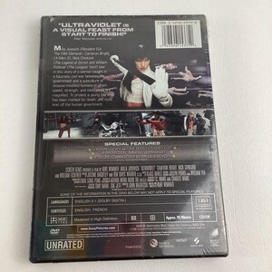 Ultraviolet Movie DVD Unrated Extended Cut Special Features New Sealed ...