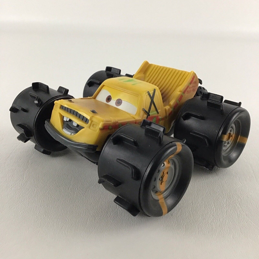 Disney Store Pixar Cars Taco Monster Truck 4 Pull String Racer Land ...