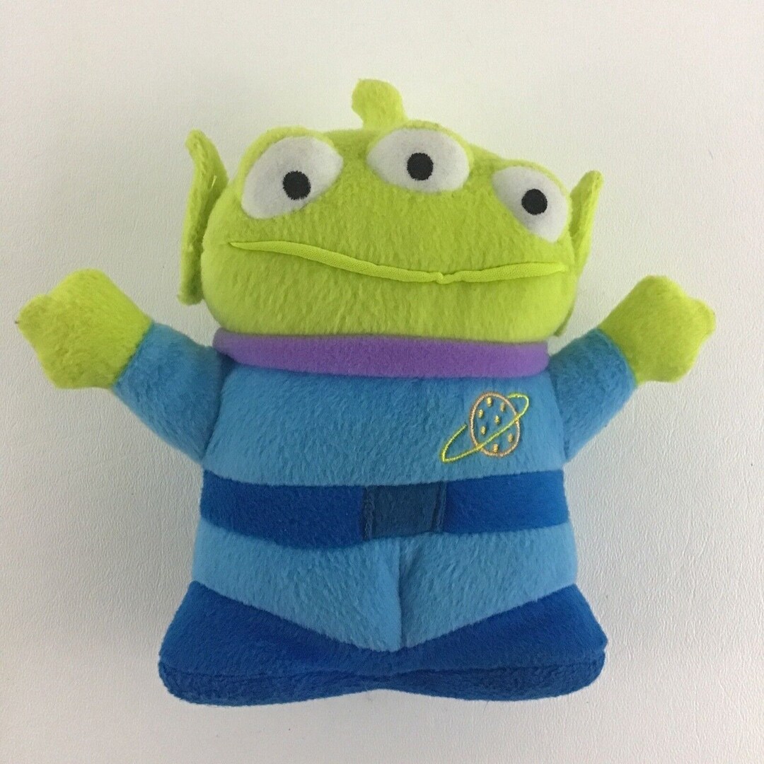 Disney Pixar Toy Story Alien Little Green Man 6” Plush Bean Bag Stuffed ...