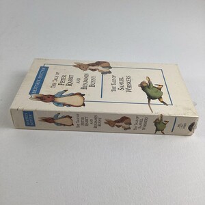 Beatrix Potter VHS Tape Tale of Peter Rabbit Tale of Samuel Whiskers ...