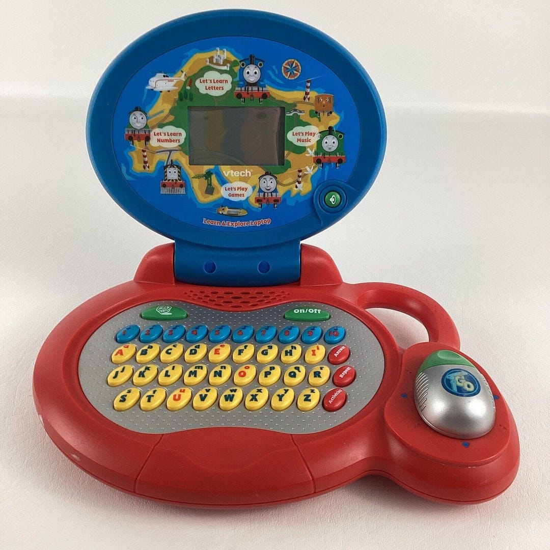 Vtech Thomas Tank Engine Train & Friends Learn Explore Laptop ...