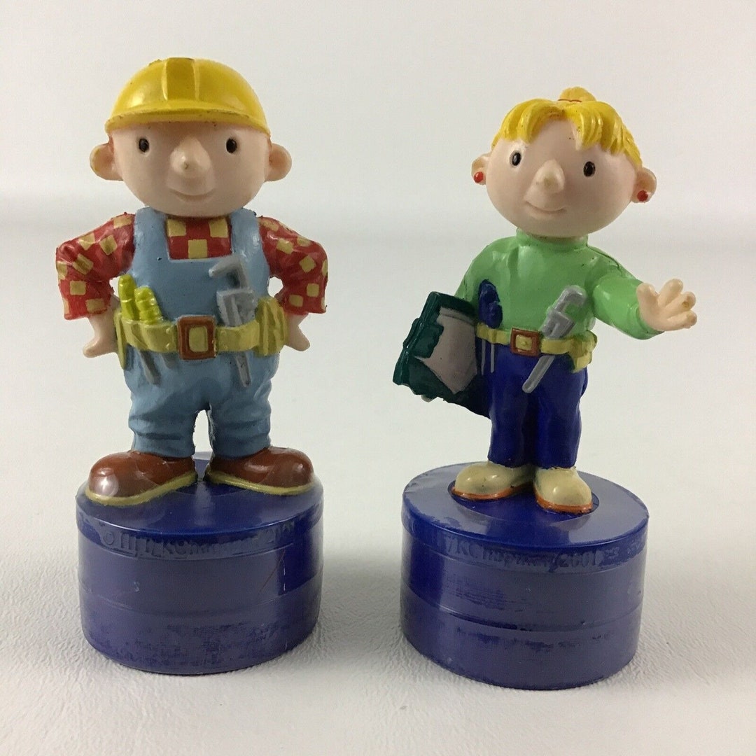 Bob the Builder Decopac Ink Stamper 2pc Lot Stamp Pad Wendy - Etsy