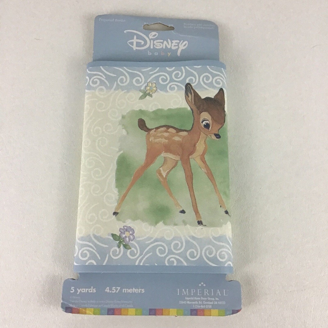 Disney Baby Bambi Wallpaper Prepasted Border Strip 5 Yards - Etsy