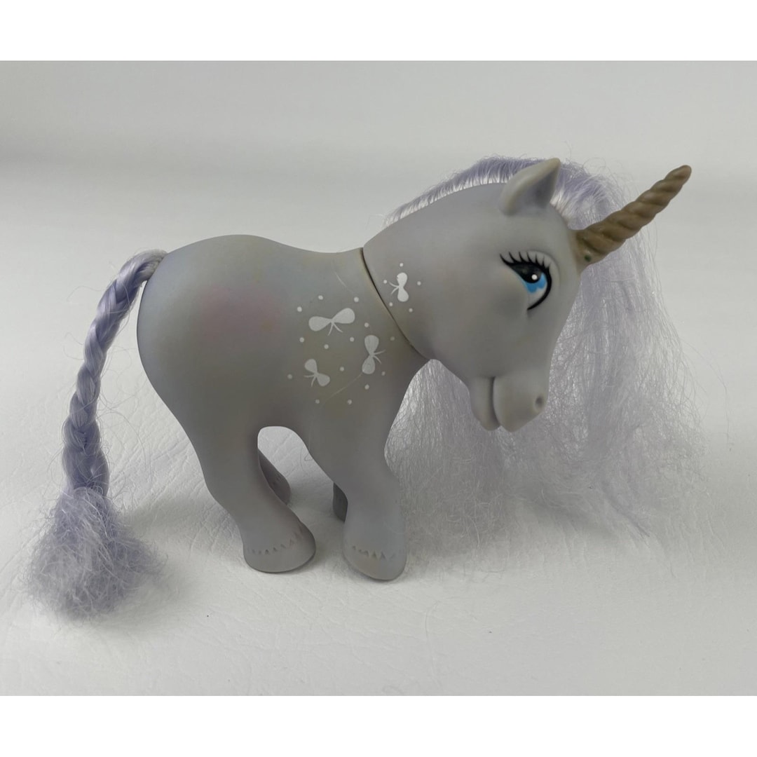 Vintage 1983 My Little Pony Fakey Totsy Purple Unicorn Horse 80s Toy - Etsy