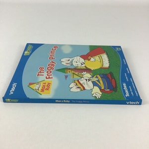 Vtech Bugsby Reading System Max & Ruby Froggy Prince Educational Book Cartridge - Etsy