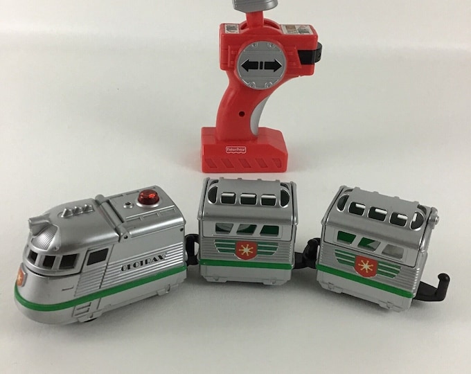 Geotrax RC Holiday Express Train Set Merriest Team Christmas 2004 ...