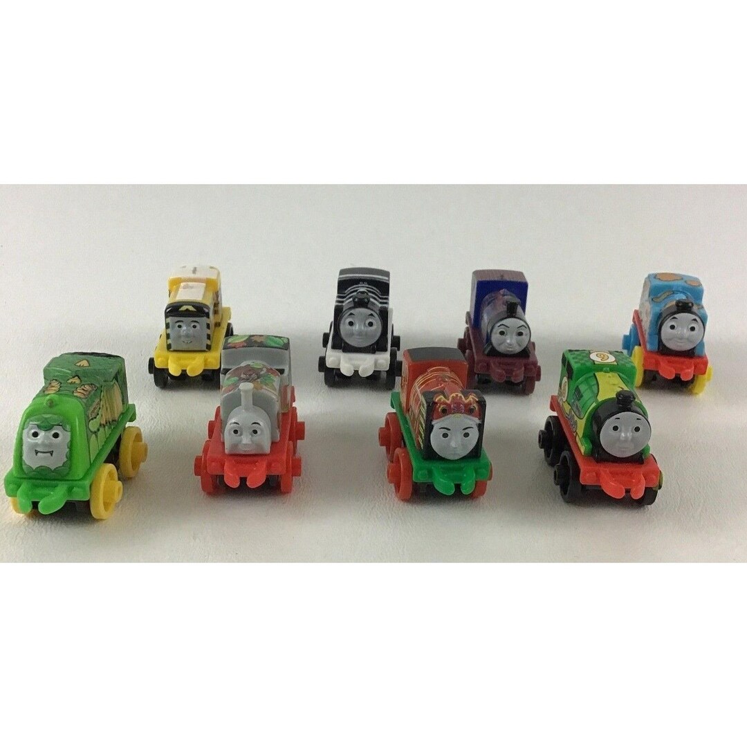 Thomas & Friends Minis Train Engines 8pc Lot Yong Bao Camo Stanley ...