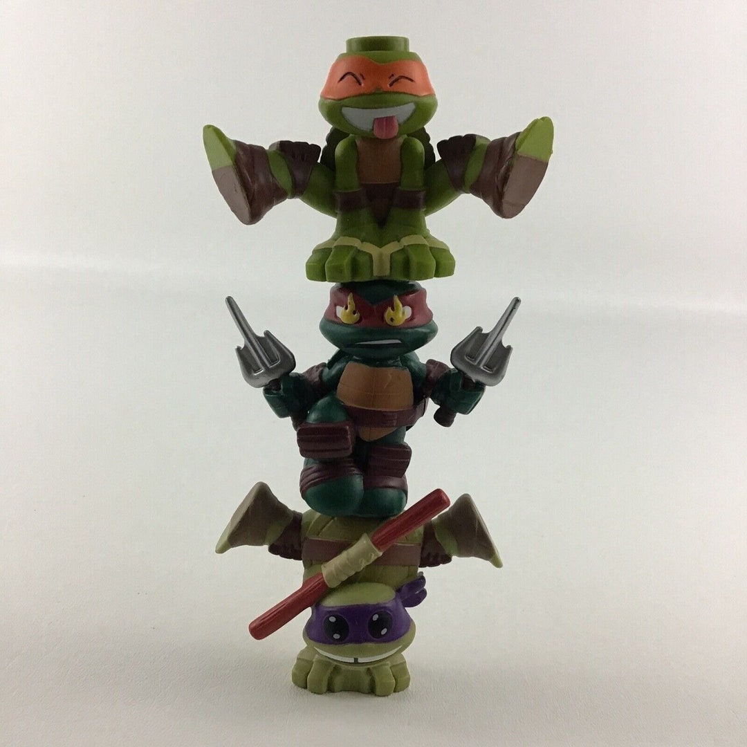 Teenage Mutant Ninja Turtles Stackable PVC Figures Lot Raphael ...