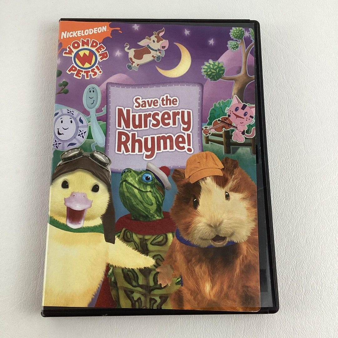 Nickelodeon Wonder Pets DVD Save the Nursery Rhyme Special Features ...
